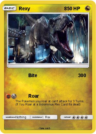 Pokémon Rexy 8 1 1 - Bite 300 - My Pokemon Card