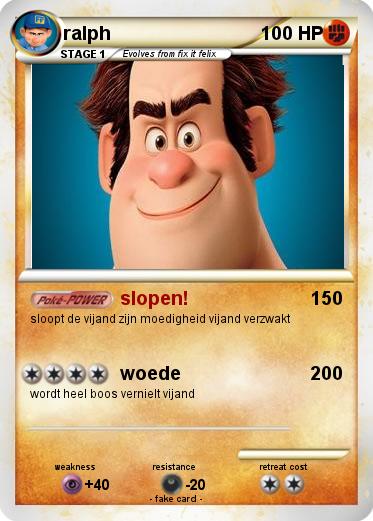 Pokémon ralph 209 209 - slopen! - My Pokemon Card