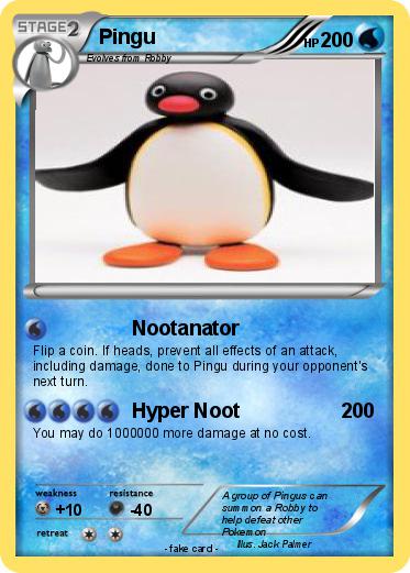 Pokémon Pingu 203 203 - Nootanator - My Pokemon Card