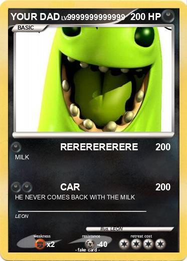 Pokémon YOUR DAD 146 146 - RERERERERERE - My Pokemon Card
