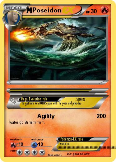 Pokémon Poseidon 915 915 - Agility - My Pokemon Card