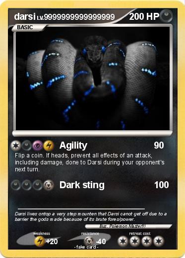 Pokémon darsi - Agility - My Pokemon Card