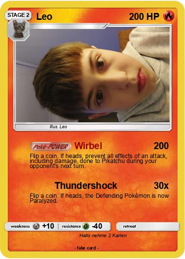 Pokémon Leo 1502 1502 - Wirbel - My Pokemon Card