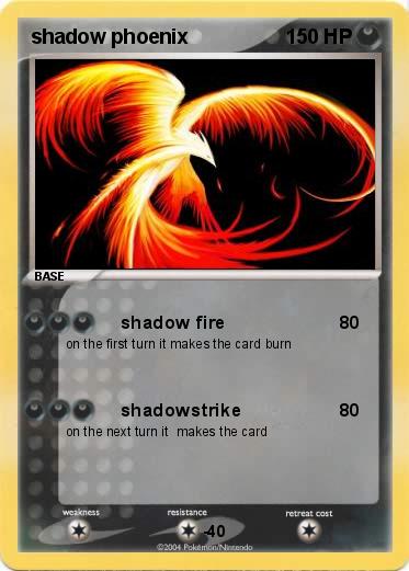 Pokémon shadow phoenix 4 4 - shadow fire - My Pokemon Card