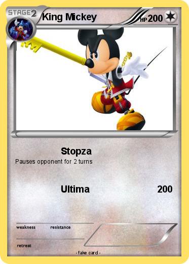 Pokémon King Mickey 22 22 - Stopza - My Pokemon Card