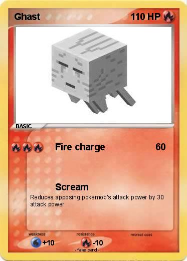 Pokémon Ghast 269 269 - Fire charge - My Pokemon Card