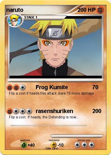 Pokémon naruto 10059 10059 - Frog Kumite - My Pokemon Card