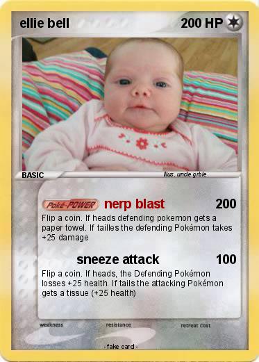 Pokémon ellie bell - nerp blast - My Pokemon Card
