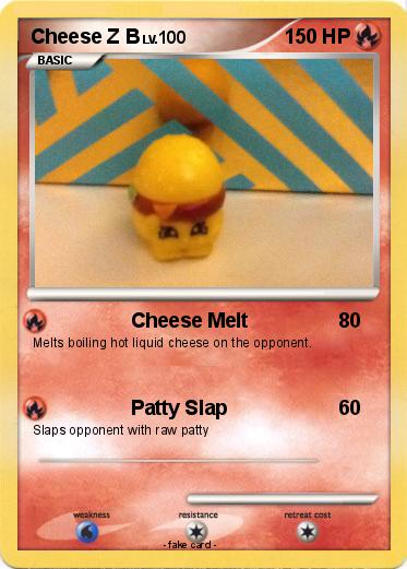 Pokémon Cheese Z B - Cheese Melt - My Pokemon Card