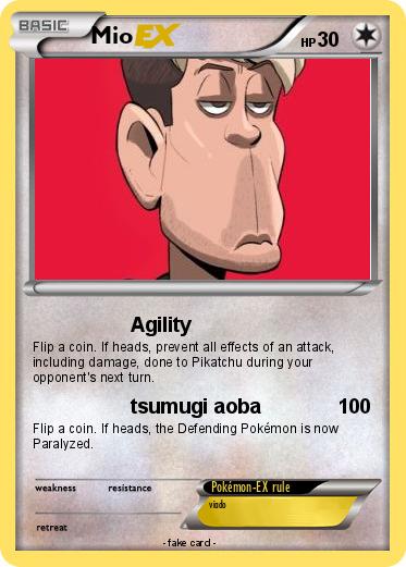 Pokémon Mio 61 61 - Agility - My Pokemon Card