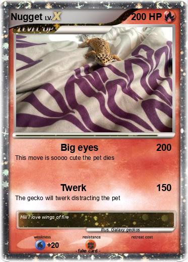 Pokémon Nugget 149 149 - Big eyes - My Pokemon Card
