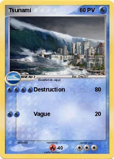 Pokémon Tsunami 218 218 - Destruction - Ma carte Pokémon