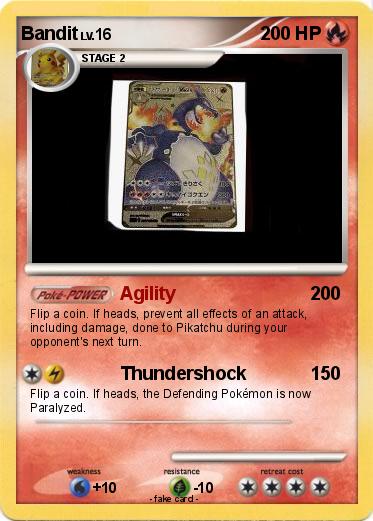 Pokémon Bandit 162 162 - Agility - My Pokemon Card
