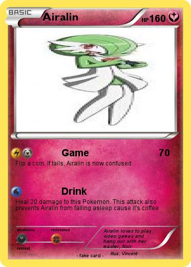 Pokémon Airalin - Game - My Pokemon Card