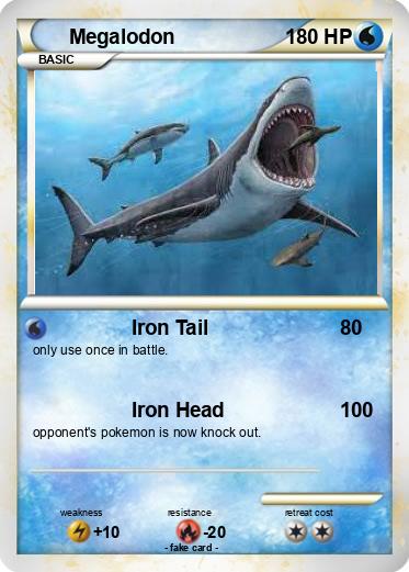 Pokémon Megalodon 431 431 - Iron Tail - My Pokemon Card