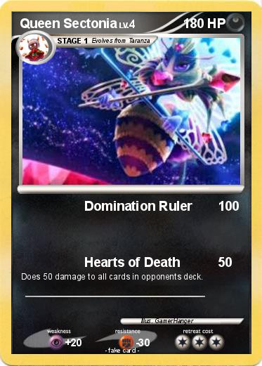 Pokémon Queen Sectonia 6 6 - Domination Ruler - My Pokemon Card