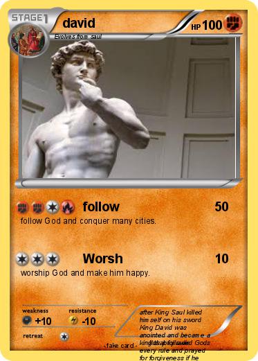 Pokémon david 1490 1490 - follow - My Pokemon Card