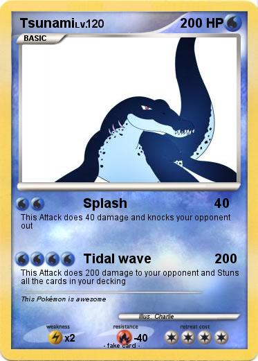 Pokémon Tsunami 279 279 - Splash - My Pokemon Card