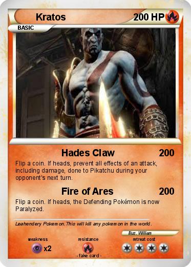 Pokémon Kratos 615 615 - Hades Claw - My Pokemon Card