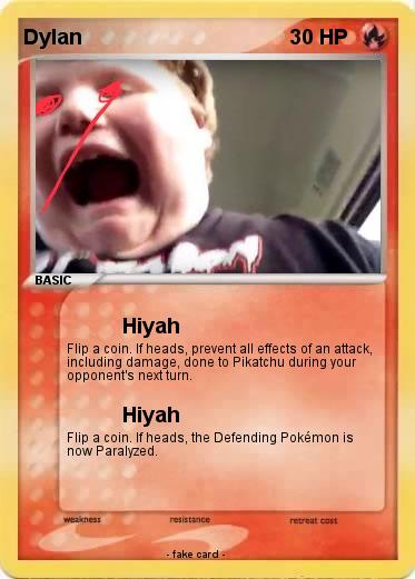 Pokémon Dylan 1074 1074 - Hiyah - My Pokemon Card
