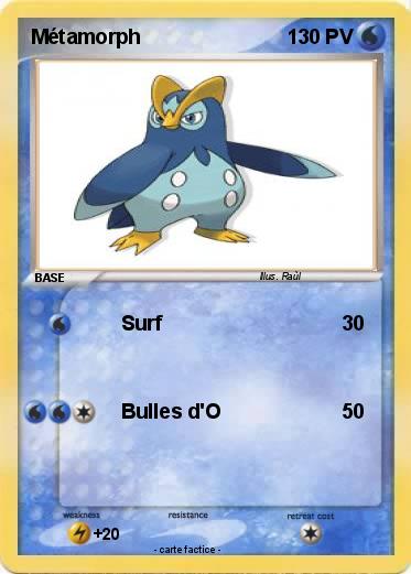 Pokémon Metamorph 47 47 - Surf - Ma carte Pokémon
