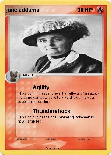 Pokémon jane addams 1 1 - Agility - My Pokemon Card
