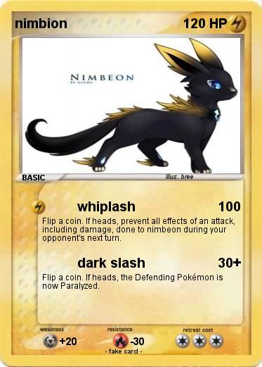 Pokémon nimbion 1 1 - whiplash - My Pokemon Card