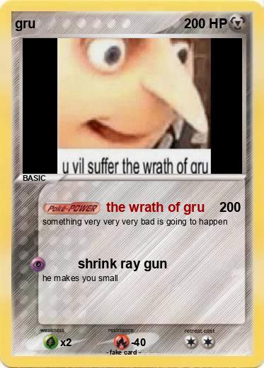 Pokémon gru 357 357 - the wrath of gru - My Pokemon Card