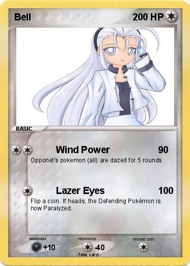 Pokémon Bell 60 60 - Wind Power - My Pokemon Card