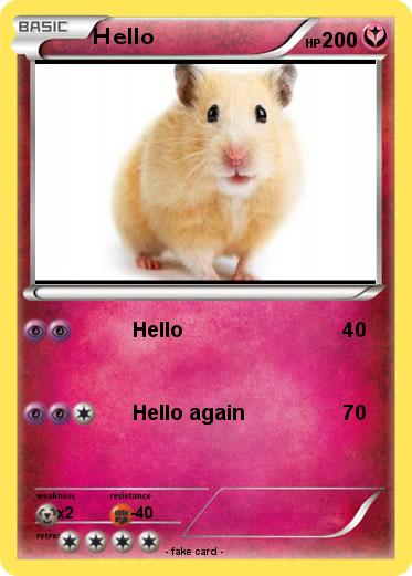 Pokémon Hello 983 983 - Hello - My Pokemon Card