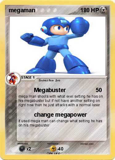 Pokémon megaman 560 560 - Megabuster - My Pokemon Card