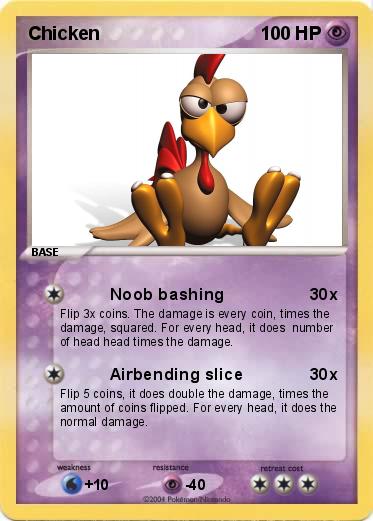 Pokémon Chicken 3 3 - Noob bashing - My Pokemon Card