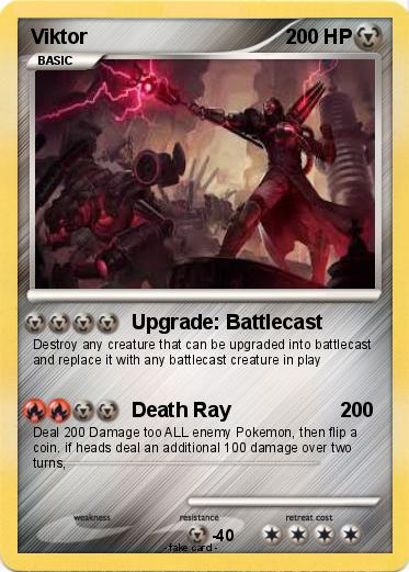 Pokémon Viktor 71 71 - Upgrade: Battlecast - My Pokemon Card