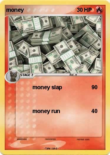 Pokémon money 507 507 - money slap - My Pokemon Card