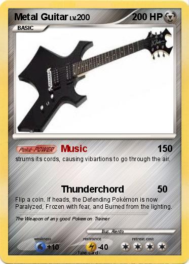 Pokémon Metal Guitar - Music - My Pokemon Card