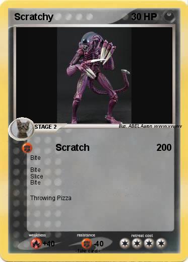 Pokémon Scratchy 33 33 - Scratch - My Pokemon Card