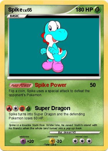 Pokémon Spike 73 73 - Spike Power - My Pokemon Card