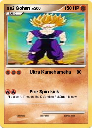 Pokémon ss2 Gohan - Ultra Kamehameha - My Pokemon Card