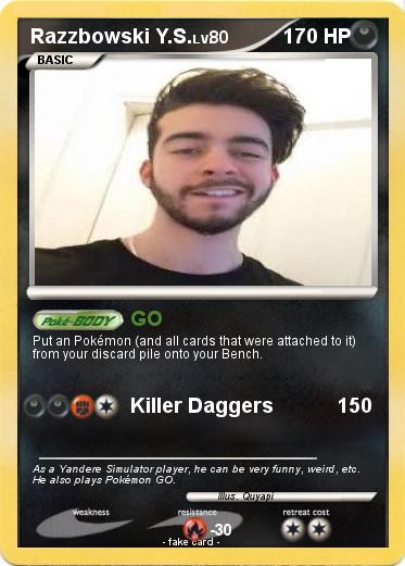Pokémon Razzbowski Y S - GO - My Pokemon Card