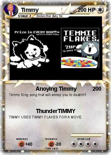 Pokémon Timmy 487 487 - Anoying Timmy - My Pokemon Card