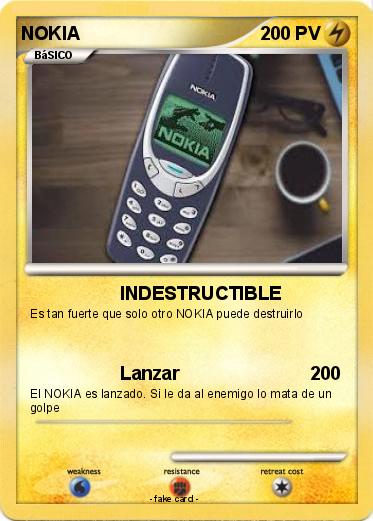 Pokémon NOKIA 94 94 - INDESTRUCTIBLE - Mi carta pokémon