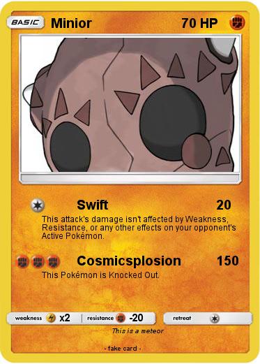 Pokémon Minior 21 21 - Swift - My Pokemon Card