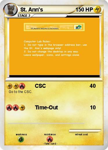 Pokémon St Ann s - CSC - My Pokemon Card