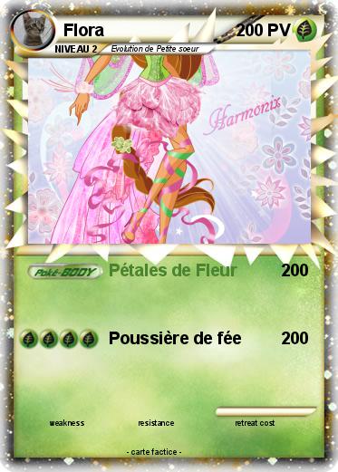 Pokémon Flora 352 352 - Pétales de Fleur - Ma carte Pokémon