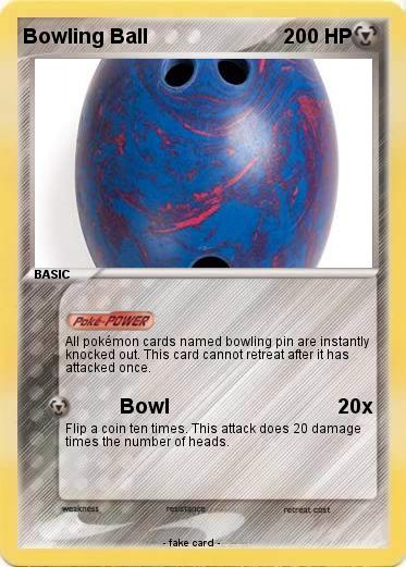 Pokémon Bowling Ball 10 10 - Bowl - My Pokemon Card