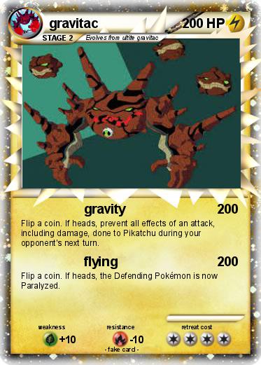 Pokémon gravitac - gravity - My Pokemon Card
