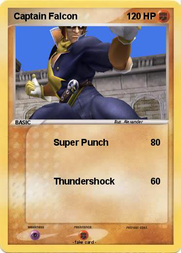Pokémon Captain Falcon 267 267 - Super Punch - My Pokemon Card