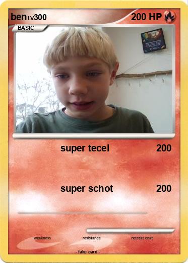 Pokémon ben 2607 2607 - super tecel - My Pokemon Card