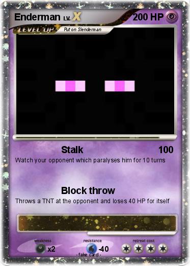 Pokémon Enderman 688 688 - Stalk - My Pokemon Card
