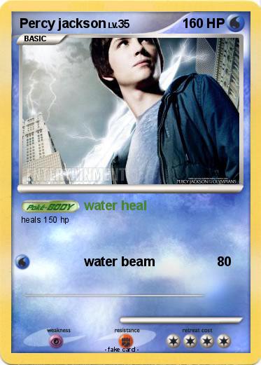 Pokémon Percy jackson 271 271 - water heal - My Pokemon Card